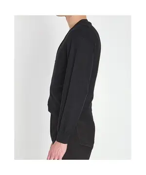 LEMAIRE Relaxed Twisted Cardigan - Black