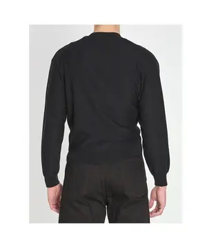 LEMAIRE Relaxed Twisted Cardigan - Black