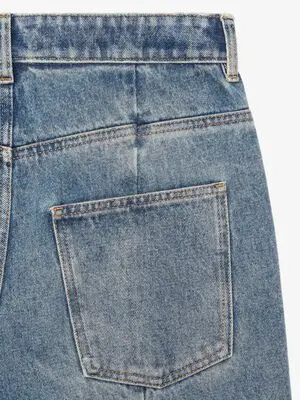 Givenchy Vintage Effect Wide-leg Jeans