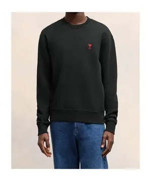 AMI Paris De Coeur Crewneck Sweatshirt