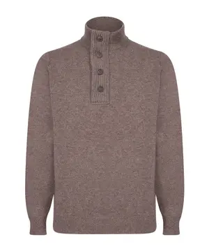 Barbour Button Detailed Sweaters For Men