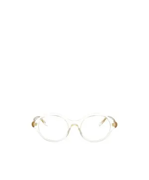 Loewe Logo Plain Eyeglasses - White