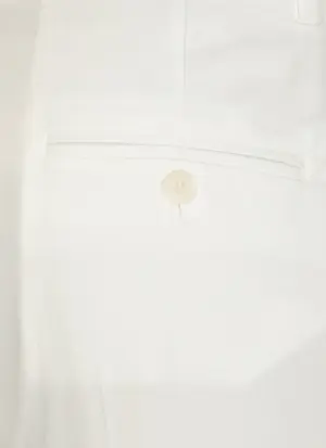 Max Mara Tailored Cotton Trousers
