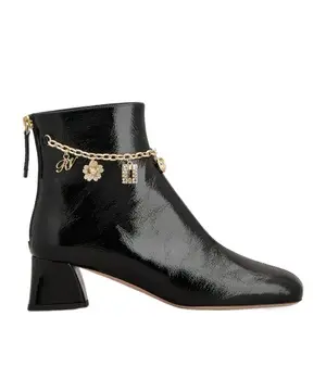 ROGER VIVIER Tres Vivier Ankle Boots With Crystal Embellishments