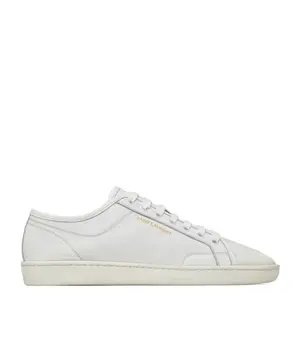 Saint Laurent Low Top Sneakers - Light White