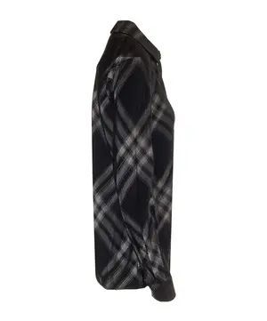 Burberry Check-printed Long-sleeved Shirt