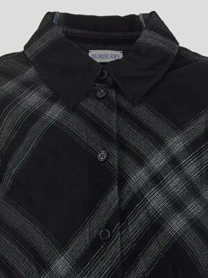 Burberry Check-printed Long-sleeved Shirt