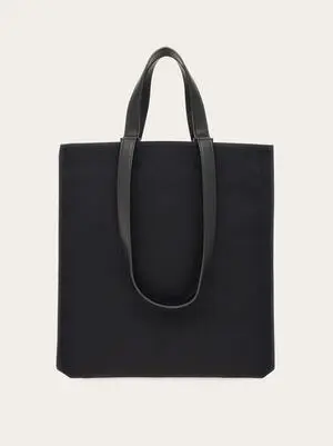 FERRAGAMO Large Logo Jacquard Shoulder Bag