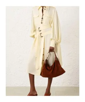 Zimmermann Trampoline Small Hobo Bag