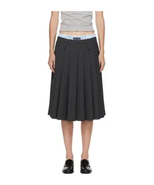 Marissa Chiara Paneled Patchwork Skirt