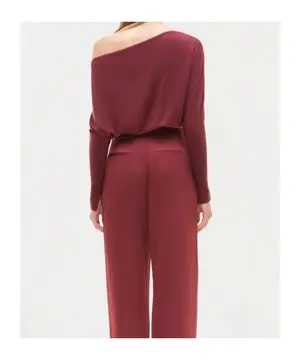 Simkhai Off-shoulder Wool Top