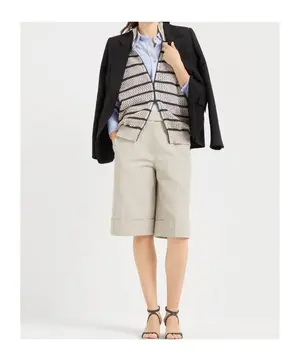 Brunello Cucinelli Monili Detailed Single-breasted Blazer - Black