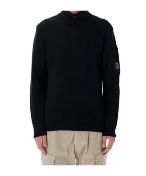 C.P. COMPANY Lens Detail Zip Jumper