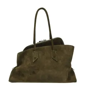 Attico Medium La Passeggiata Shoulder Bag - Green