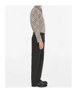 Burberry Long Sleeved Checked Shirt