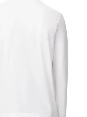 AMI Paris De Coeur Long Sleeve T-shirt - White