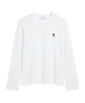 Ami Paris Long Sleeve T-shirts For Women