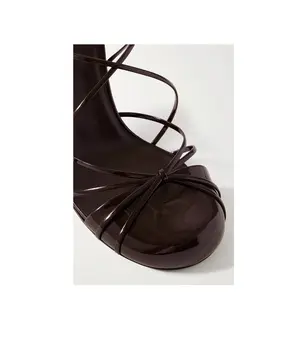 THE ROW Joan Lace-up High Heel Sandals