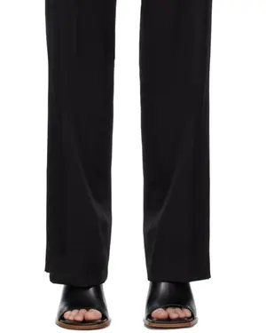 Jacquemus Le Pantalon Ficelle Soft Tailored Pants - Black