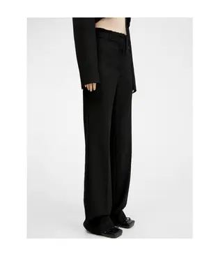 Jacquemus Le Pantalon Ficelle Soft Tailored Pants - Black