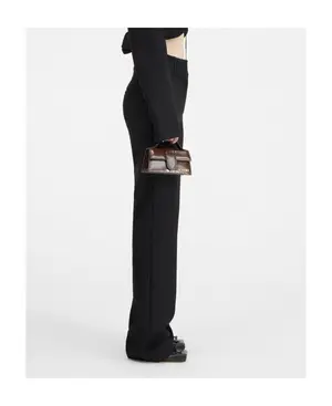 Jacquemus Le Pantalon Ficelle Soft Tailored Pants - Black