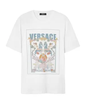 Versace Pattern-printed Crewneck T-shirt