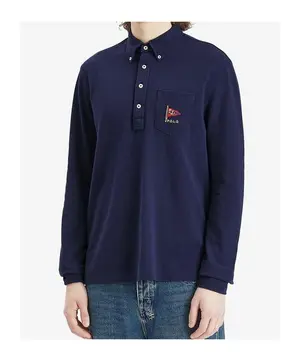 Polo Ralph Lauren Logo Embroidered Long Sleeved Polo Shhirt