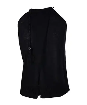 Max Mara Sleeveless Knitted Top With Tassel Detail