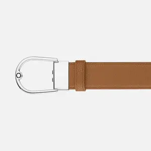 Montblanc Double-sided Horseshoe Buckle Belt