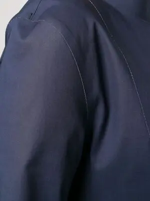 Herno Band Collar 3/4 Sleeve Jacket