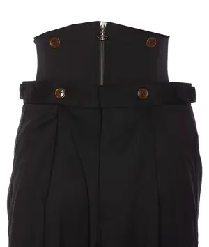 VIVIENNE WESTWOOD Zip-up Pleated Trousers