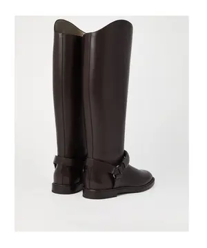 Brunello Cucinelli Knee-high Monile Boots