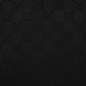 Gucci Gg Jacquard Monogram Elastic Waistband Pants - Black