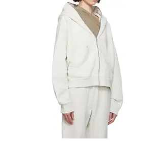 ENTIRE STUDIOS Eternal Full-zip Hoodie - White