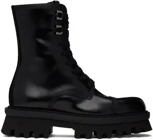 FERRAGAMO Chunky Lace-up Combat Boots