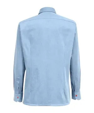 Kiton Long-sleeved Shirt - Blue