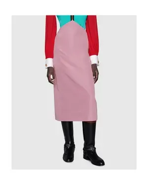 Gucci High-waisted Midi Skirt