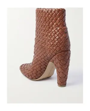 Bottega Veneta Woven Ankle Boots