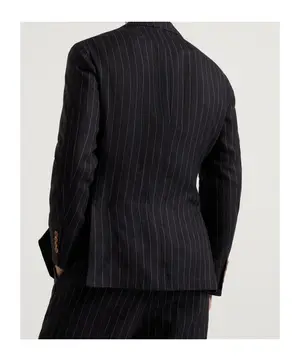Brunello Cucinelli Striped Single-breasted Blazer