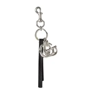 Gucci Half Horsebit Keychain - Black