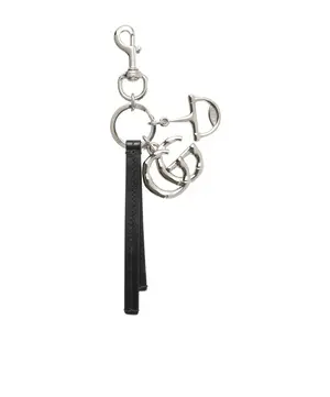Gucci Half Horsebit Keychain - Black