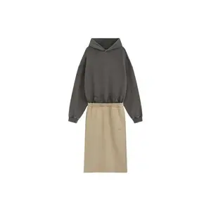 We11Done Layered Hooded Dress