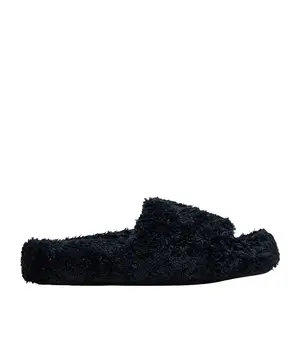 MAISON MARGIELA Spugna Vichy Slippers - Black