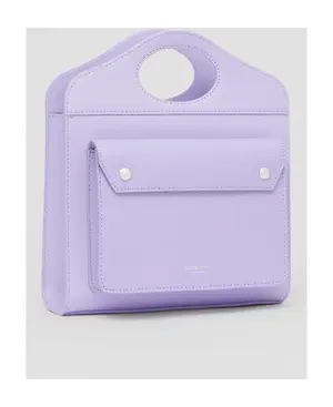 Burberry Mini Leather Pocket Bag