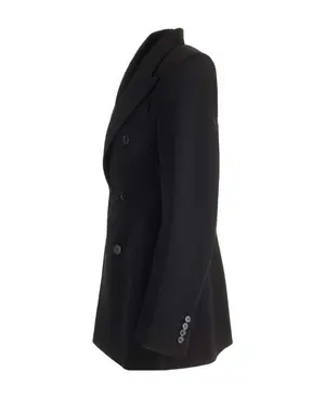 Balenciaga Hourglass Double-breasted Jacket - Black