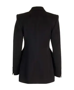 Balenciaga Hourglass Double-breasted Jacket - Black