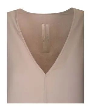 Rick Owens V-neck Maxi Dress With Slit