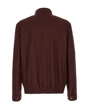 Brunello Cucinelli Long Sleeve Zip Jacket - Red