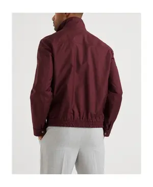 Brunello Cucinelli Long Sleeve Zip Jacket - Red