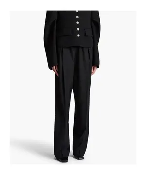 Khaite Twill Trenton Trousers